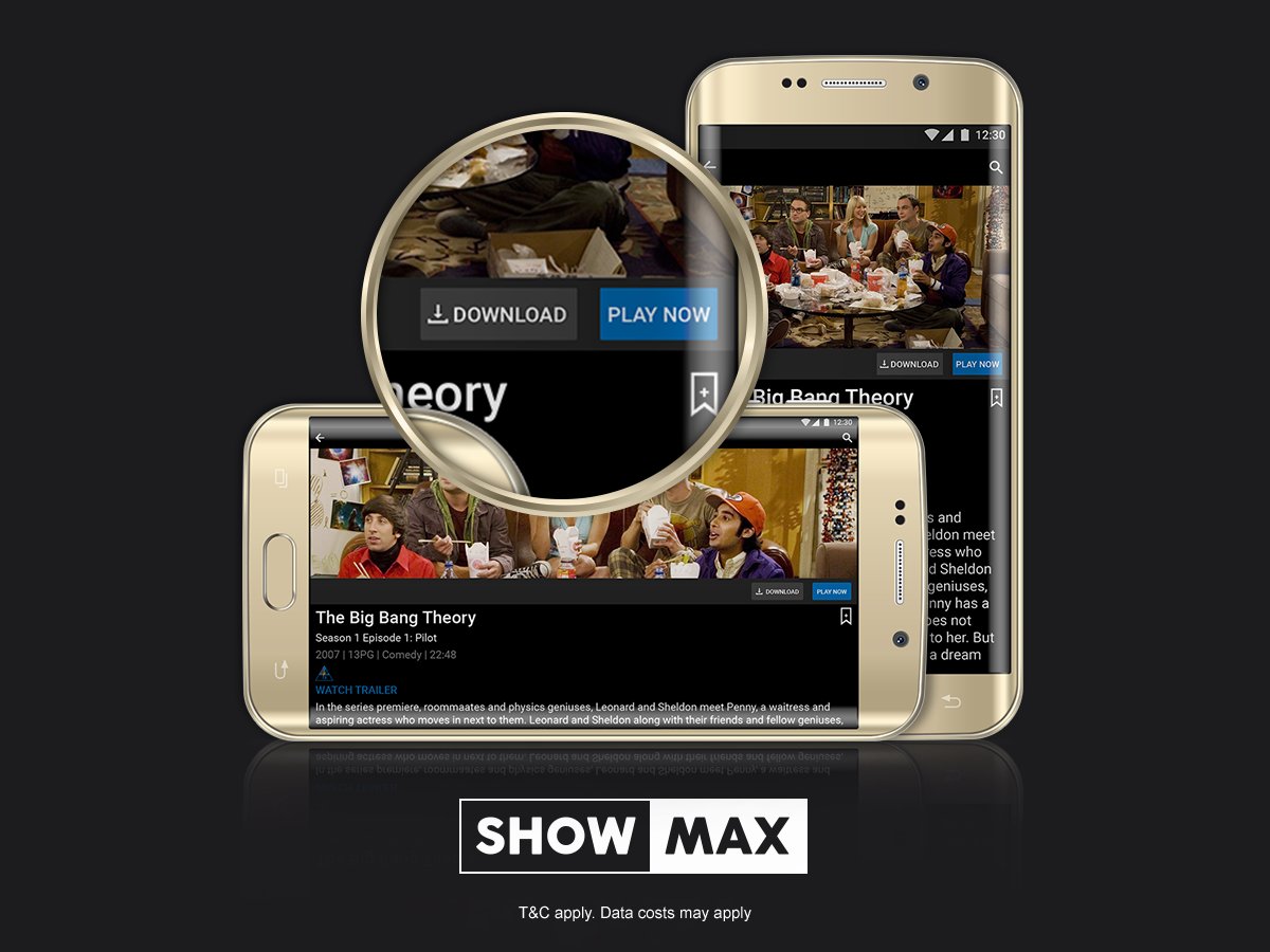 Press Release: No internet? No problem. Showmax adds download feature