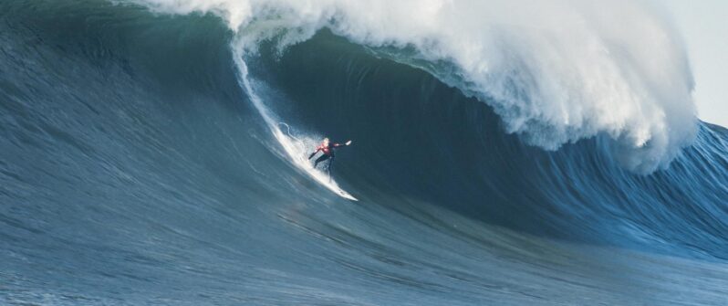 Big wave surfers take on the 100 Foot Wave S2